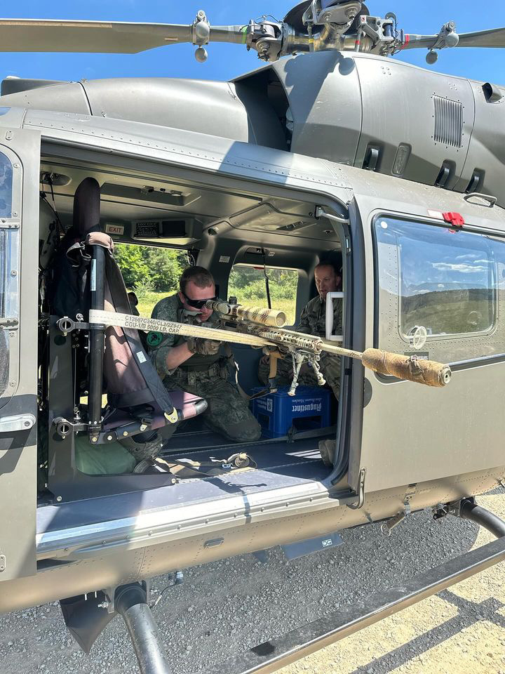 Snipers Charlie compagnie geëindigd op de 8e plek tijdens The European ...